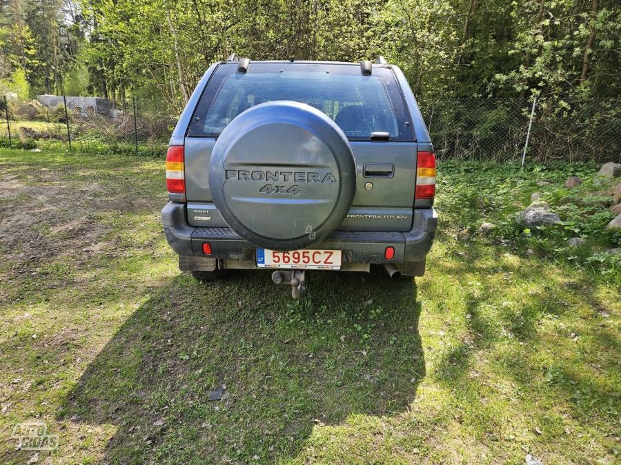 Opel Frontera 2000 Prienai, ar dzinēja tilpumu 2.20 L un nobraukumu 319 tūkst. km par 900 €, foto 4 vietnē AUTOMOTO.COM.LV