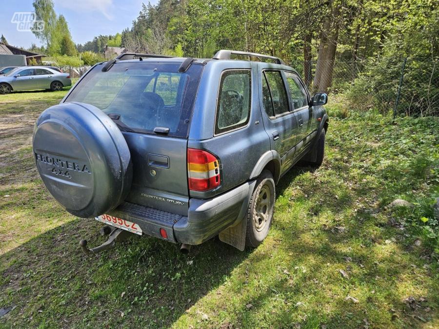 Opel Frontera 2000 Prienai, ar dzinēja tilpumu 2.20 L un nobraukumu 319 tūkst. km par 900 €, foto 5 vietnē AUTOMOTO.COM.LV