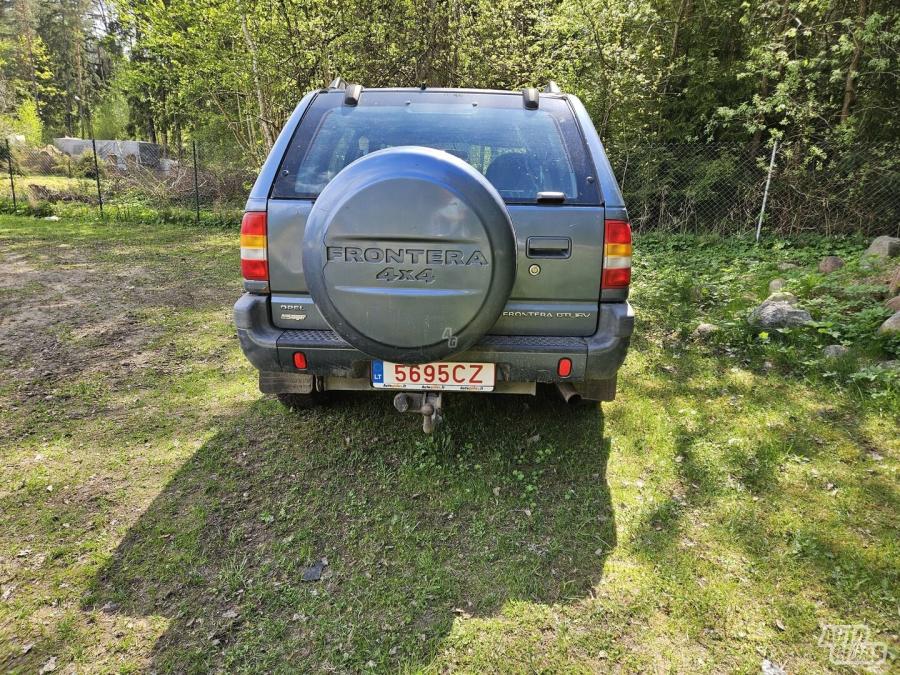 Opel Frontera 2000 Prienai, ar dzinēja tilpumu 2.20 L un nobraukumu 300 tūkst. km par 777 €, foto 5 vietnē AUTOMOTO.COM.LV