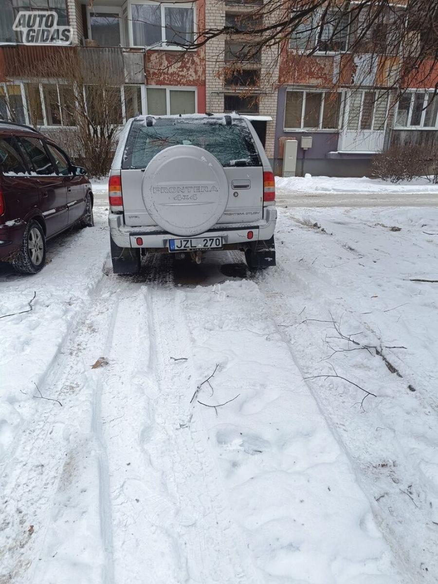 Opel Frontera 2002 Kauņa, ar dzinēja tilpumu 2.20 L un nobraukumu 260 tūkst. km par 1600 €, foto 3 vietnē AUTOMOTO.COM.LV
