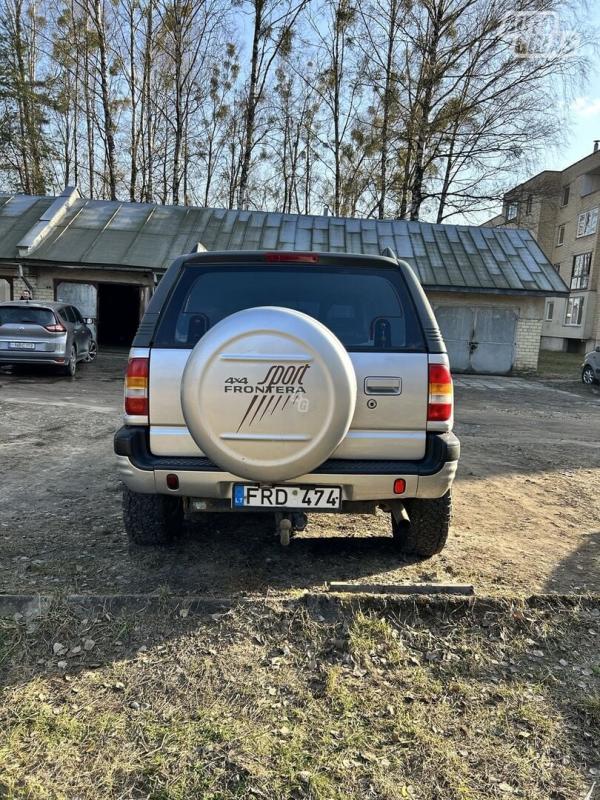 Opel Frontera 2002 in Druskininkai, with an engine capacity of 2.20 L and mileage of 292 thousand km for 2800 €, photo 6 on AUTOMOTO.COM.LV