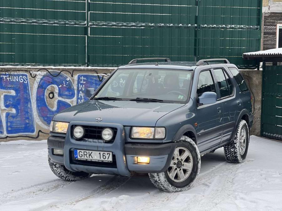 Opel Frontera 2004 in Vilnius, with an engine capacity of 2.17 L and mileage of 200 thousand km for 2400 €, photo 17 on AUTOMOTO.COM.LV