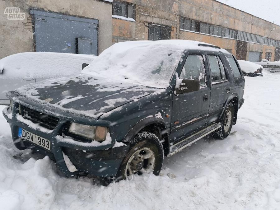 Зеленый Опель Фронтера 1994 в Тельшяй, объемом двигателя 2.30 л и пробегом 160 тыс. км за 900 €, фото 1 на AUTOMOTO.COM.LV