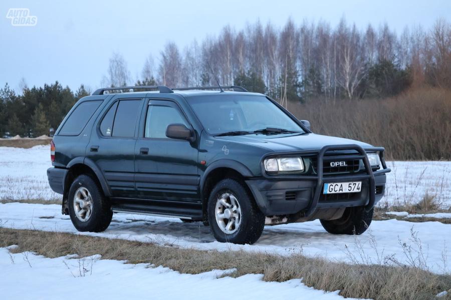 Zaļš Opel Frontera 1999 Viļņa, ar dzinēja tilpumu 2.20 L un nobraukumu 439 tūkst. km par 2000 €, foto 1 vietnē AUTOMOTO.COM.LV