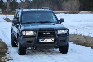 Zaļš Opel Frontera 1999 Viļņa, ar dzinēja tilpumu 2.20 L un nobraukumu 439 tūkst. km par 2000 €, foto 3 vietnē AUTOMOTO.COM.LV