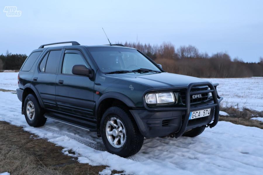 Zaļš Opel Frontera 1999 Viļņa, ar dzinēja tilpumu 2.20 L un nobraukumu 439 tūkst. km par 2000 €, foto 5 vietnē AUTOMOTO.COM.LV