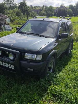 Green Opel Frontera 1999 in Prienai, with an engine capacity of 2.17 L and mileage of 254 thousand km for 450 €, photo 3 on AUTOMOTO.COM.LV