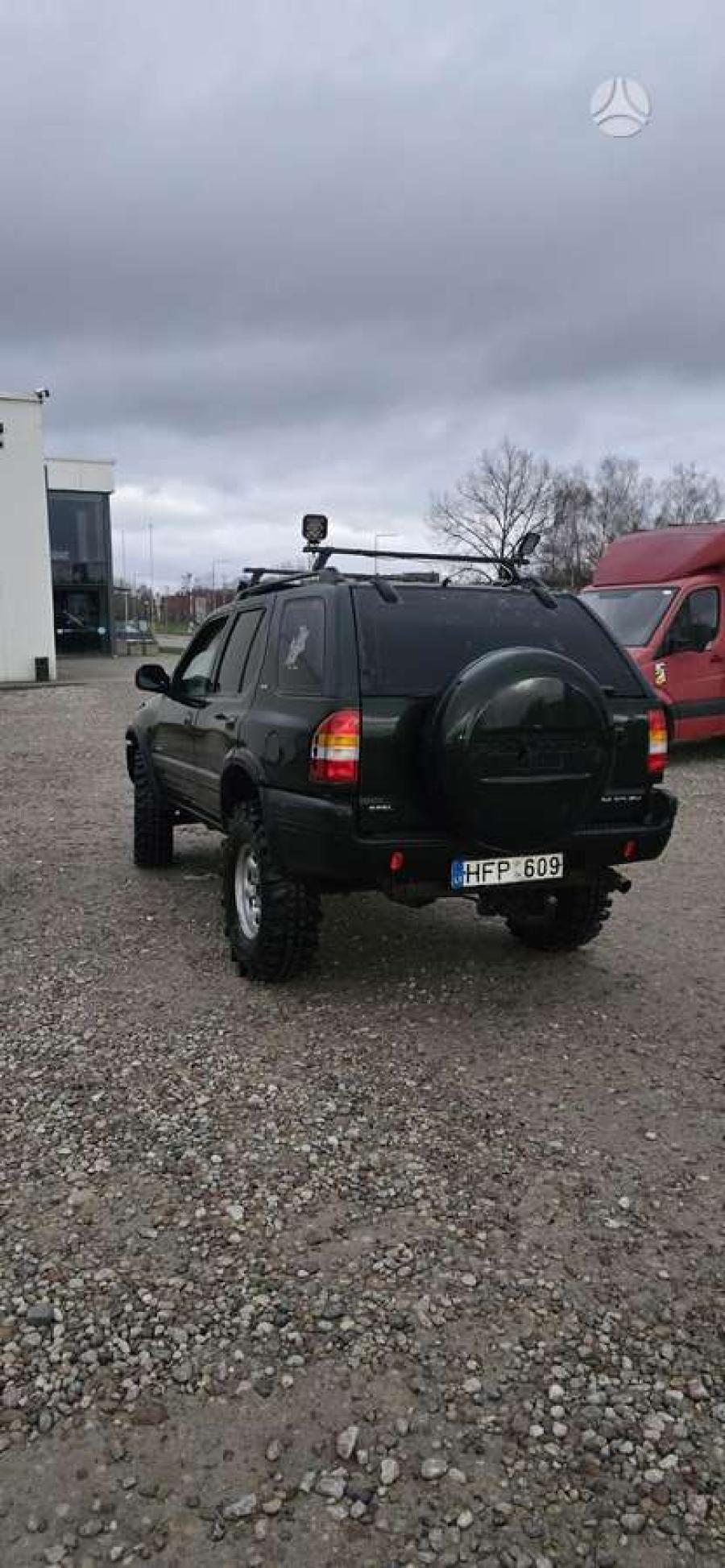Zaļš Opel Frontera 2000 Alīta, ar dzinēja tilpumu 2.17 L un nobraukumu 220 tūkst. km par 2000 €, foto 5 vietnē AUTOMOTO.COM.LV
