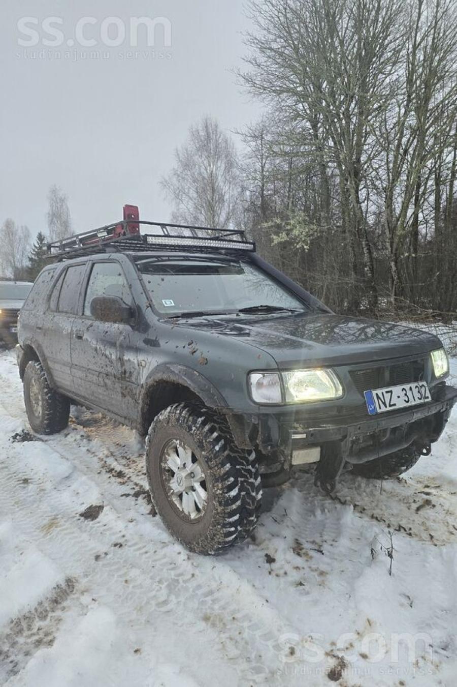 Зеленый Опель Фронтера 2003 в Талси, объемом двигателя 2.20 л и пробегом 145 тыс. км за 1400 €, фото 12 на AUTOMOTO.COM.LV