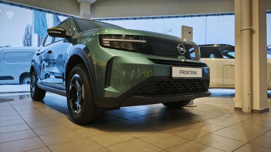 Zaļš Opel Frontera 2026 Klaipėda, ar dzinēja tilpumu 1.20 L un nobraukumu 5 tūkst. km par 22500 €, foto 1 vietnē AUTOMOTO.COM.LV