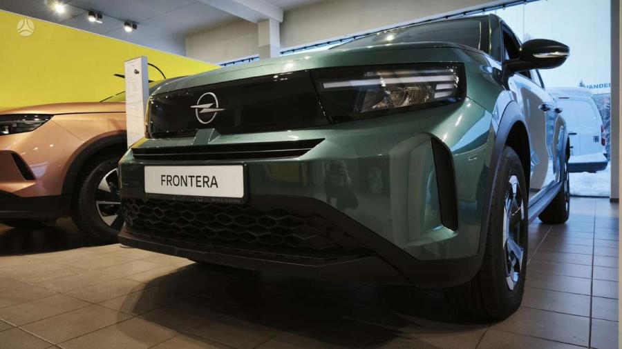 Zaļš Opel Frontera 2026 Klaipėda, ar dzinēja tilpumu 1.20 L un nobraukumu 5 tūkst. km par 22500 €, foto 9 vietnē AUTOMOTO.COM.LV