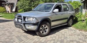 Grey Opel Frontera 2000 in Riga, with an engine capacity of 2.20 L and mileage of 217 thousand km for 1550 €, photo  on AUTOMOTO.COM.LV