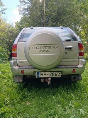 Pelēks Opel Frontera 2003 Cēsis, ar dzinēja tilpumu 2.20 L un nobraukumu 253 tūkst. km par 2500 €, foto 9 vietnē AUTOMOTO.COM.LV
