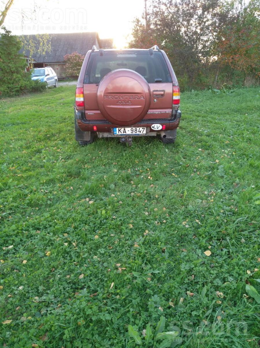 Oranžs Opel Frontera 2001 Daugavpils, ar dzinēja tilpumu 2.20 L un nobraukumu 450 tūkst. km par 1250 €, foto 4 vietnē AUTOMOTO.COM.LV