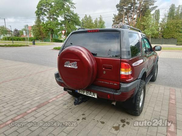 Red Opel Frontera 1999 in Tallinn, with an engine capacity of 2.20 L and mileage of 0 thousand km for 3500 €, photo 3 on AUTOMOTO.COM.LV