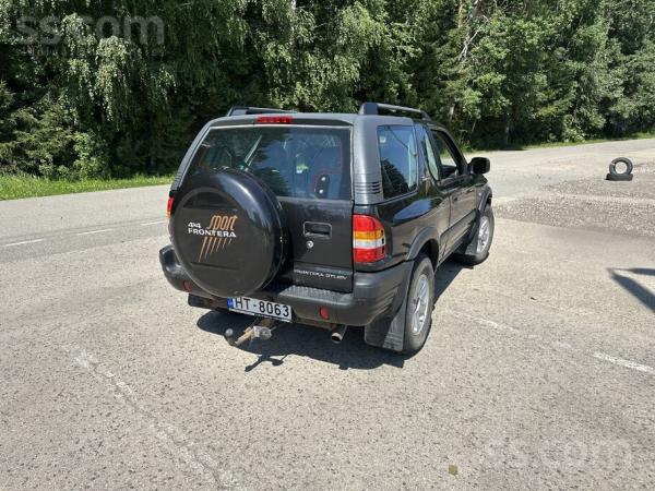 Melns Opel Frontera Sport 2002 Balvi, ar dzinēja tilpumu 2.20 L un nobraukumu 199 tūkst. km par 2900 €, foto 3 vietnē AUTOMOTO.COM.LV
