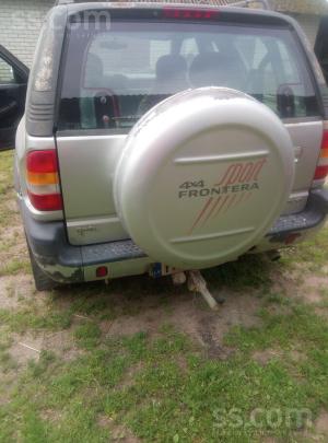 Опель Frontera Sport 1999 в Елгава, объемом двигателя 2.20 л и пробегом 244 тыс. км за 1800 €, фото 6 на AUTOMOTO.COM.LV