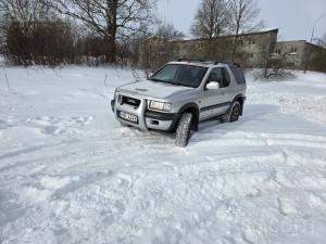 Grey Opel Frontera Sport 1999 in Ludza, with an engine capacity of 2.20 L and mileage of 249 thousand km for 1750 €, photo  on AUTOMOTO.COM.LV
