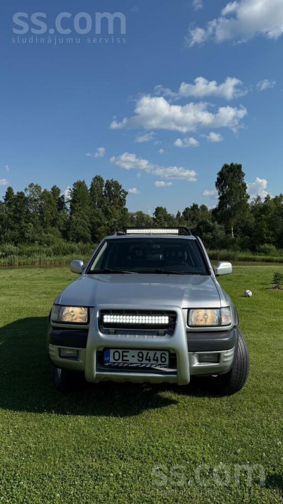 Серый Опель Frontera Sport 1999 в Лудза, объемом двигателя 2.20 л и пробегом 250 тыс. км за 2100 €, фото 3 на AUTOMOTO.COM.LV
