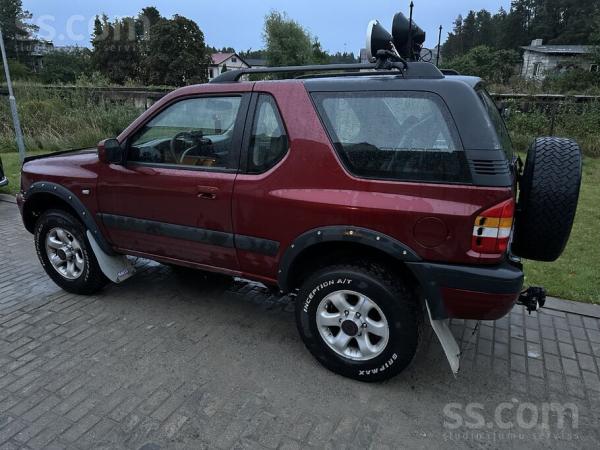 Sarkans Opel Frontera Sport 2001 Rīga, ar dzinēja tilpumu 2.20 L un nobraukumu 0 tūkst. km par 4200 €, foto 4 vietnē AUTOMOTO.COM.LV