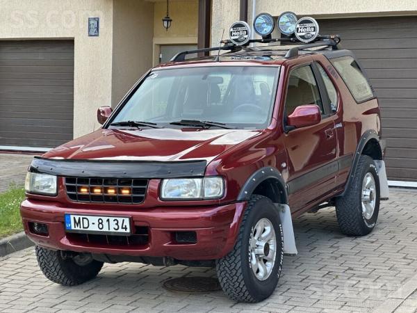 Sarkans Opel Frontera Sport 2001 Rīga, ar dzinēja tilpumu 2.20 L un nobraukumu 0 tūkst. km par 4200 €, foto 9 vietnē AUTOMOTO.COM.LV
