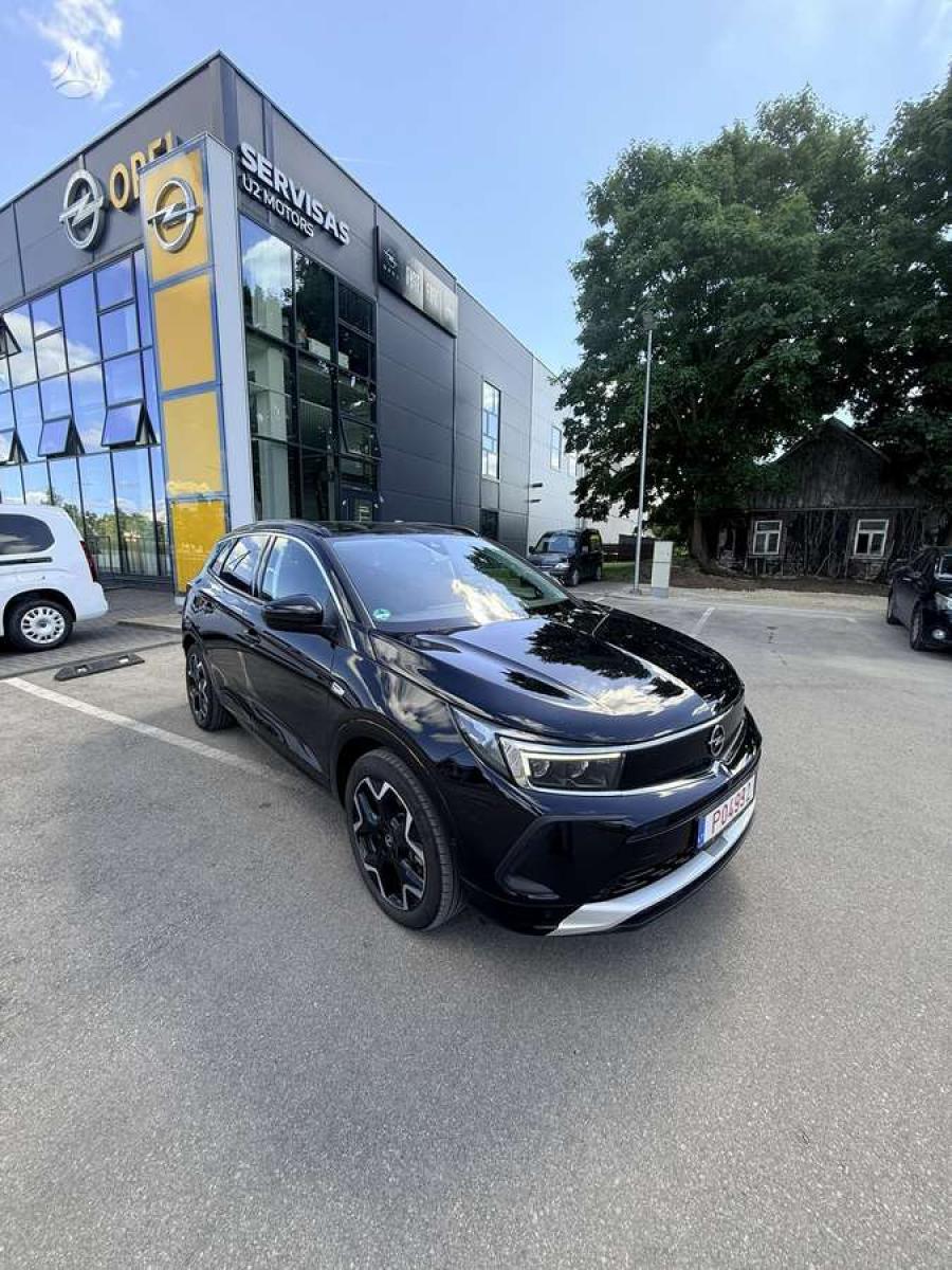 Melns Opel Grandland 2022 Šauļi, ar dzinēja tilpumu 1.60 L un nobraukumu 97 tūkst. km par 22500 €, foto 4 vietnē AUTOMOTO.COM.LV