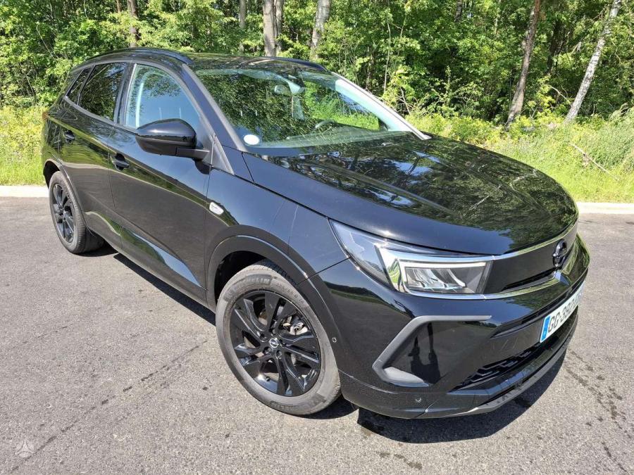 Melns Opel Grandland 2022 Kauņa, ar dzinēja tilpumu 1.50 L un nobraukumu 161 tūkst. km par 11750 €, foto 3 vietnē AUTOMOTO.COM.LV