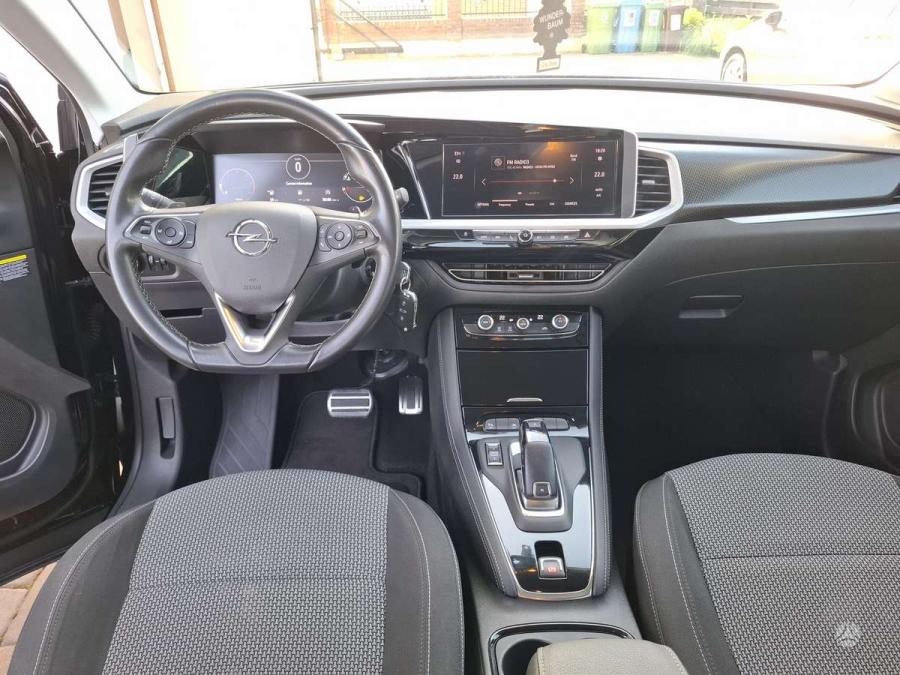 Melns Opel Grandland 2022 Kauņa, ar dzinēja tilpumu 1.50 L un nobraukumu 161 tūkst. km par 11750 €, foto 8 vietnē AUTOMOTO.COM.LV