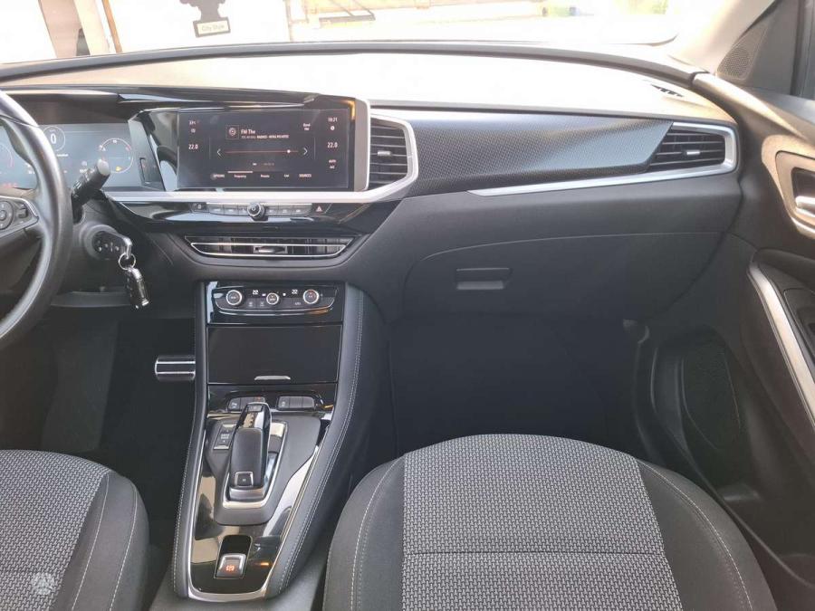 Melns Opel Grandland 2022 Kauņa, ar dzinēja tilpumu 1.50 L un nobraukumu 161 tūkst. km par 11750 €, foto 14 vietnē AUTOMOTO.COM.LV
