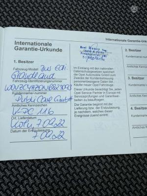 Черный Опель Grandland 2022 в Каунас, объемом двигателя 1.50 л и пробегом 172 тыс. км за 13899 €, фото 17 на AUTOMOTO.COM.LV