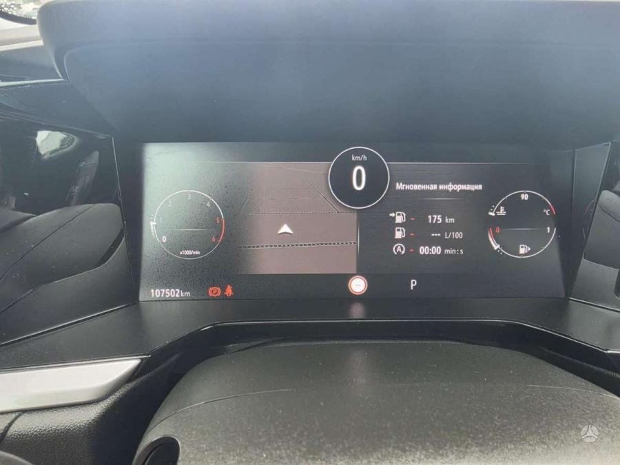 Black Opel Grandland 2023 in Vilnius, with an engine capacity of 1.50 L and mileage of 107 thousand km for 15367 €, photo 9 on AUTOMOTO.COM.LV