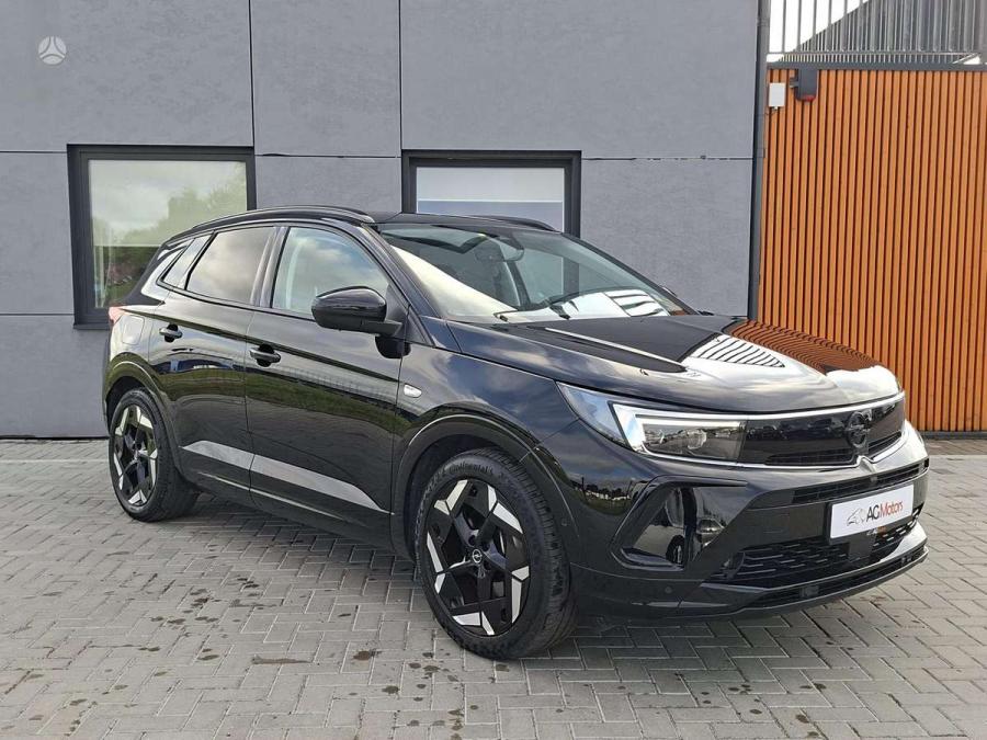 Melns Opel Grandland 2023 Viļņa, ar dzinēja tilpumu 1.60 L un nobraukumu 107 tūkst. km par 19500 €, foto 4 vietnē AUTOMOTO.COM.LV