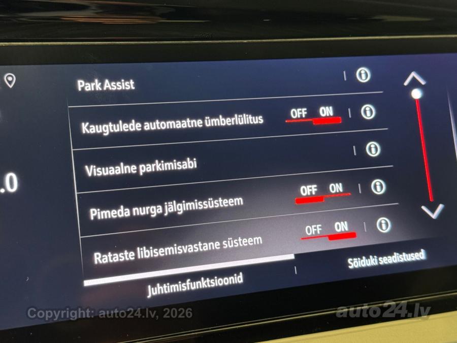 Melns Opel Grandland 2024 Tallina, ar dzinēja tilpumu 1.60 L un nobraukumu 18 tūkst. km par 29900 €, foto 20 vietnē AUTOMOTO.COM.LV