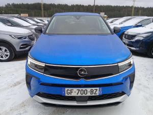 Blue Opel Grandland 2022 in Vilnius, with an engine capacity of 1.50 L and mileage of 190 thousand km for 15307 €, photo  on AUTOMOTO.COM.LV