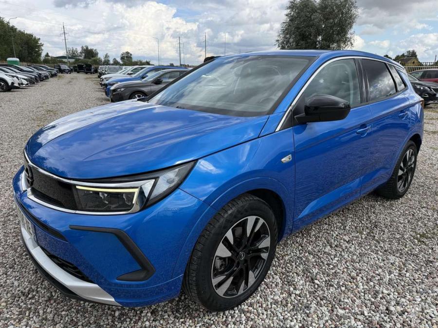 Zils Opel Grandland 2022 Marijampole, ar dzinēja tilpumu 1.50 L un nobraukumu 193 tūkst. km par 14514 €, foto 1 vietnē AUTOMOTO.COM.LV