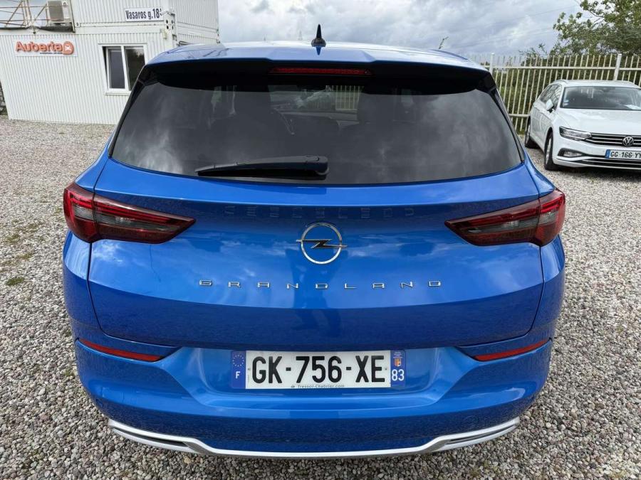 Zils Opel Grandland 2022 Marijampole, ar dzinēja tilpumu 1.50 L un nobraukumu 193 tūkst. km par 14514 €, foto 7 vietnē AUTOMOTO.COM.LV