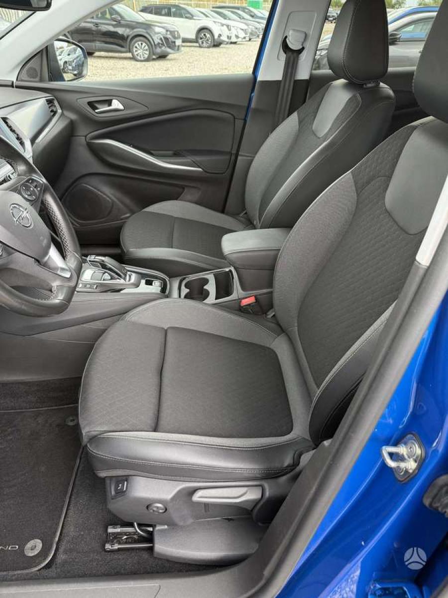 Zils Opel Grandland 2022 Marijampole, ar dzinēja tilpumu 1.50 L un nobraukumu 193 tūkst. km par 14514 €, foto 25 vietnē AUTOMOTO.COM.LV