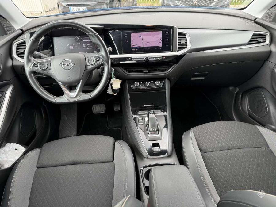 Zils Opel Grandland 2022 Marijampole, ar dzinēja tilpumu 1.50 L un nobraukumu 193 tūkst. km par 14514 €, foto 30 vietnē AUTOMOTO.COM.LV