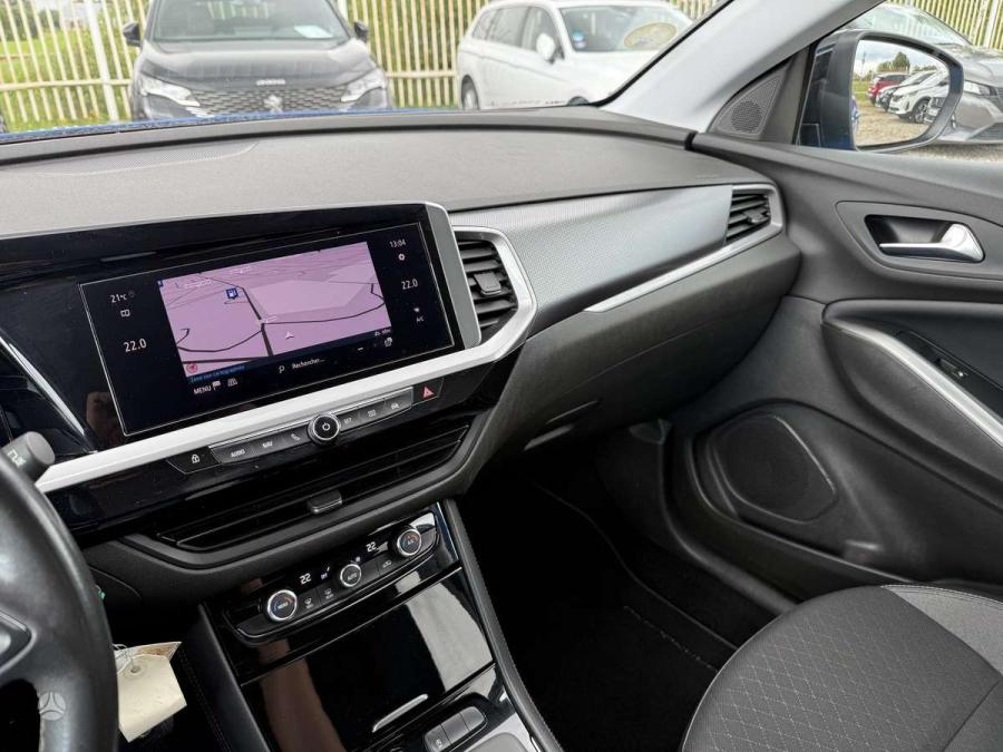 Zils Opel Grandland 2022 Marijampole, ar dzinēja tilpumu 1.50 L un nobraukumu 193 tūkst. km par 14514 €, foto 39 vietnē AUTOMOTO.COM.LV