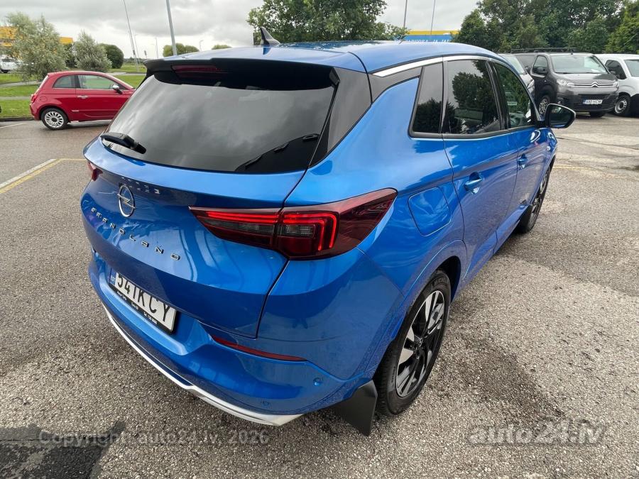 Zils Opel Grandland 2023 Tartu, ar dzinēja tilpumu 1.20 L un nobraukumu 51 tūkst. km par 19990 €, foto 9 vietnē AUTOMOTO.COM.LV