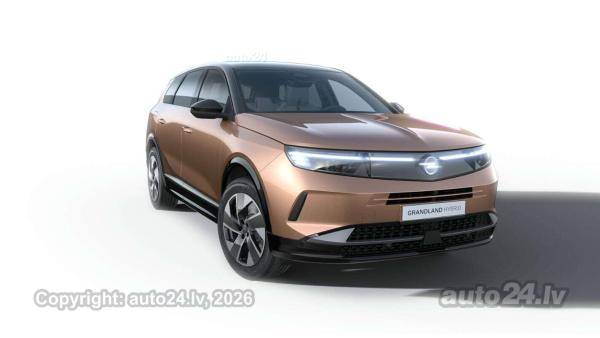 Brown Opel Grandland 2026 in Tallinn, with an engine capacity of 1.20 L and mileage of 4 thousand km for 35900 €, photo 1 on AUTOMOTO.COM.LV