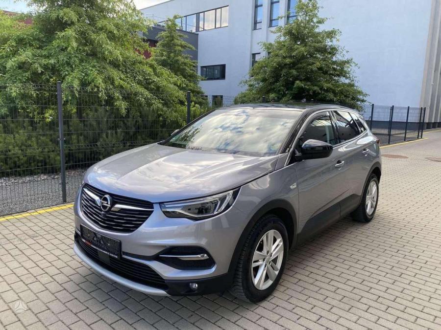 Pelēks Opel Grandland 2019 Viļņa, ar dzinēja tilpumu 1.50 L un nobraukumu 165 tūkst. km par 12750 €, foto 6 vietnē AUTOMOTO.COM.LV