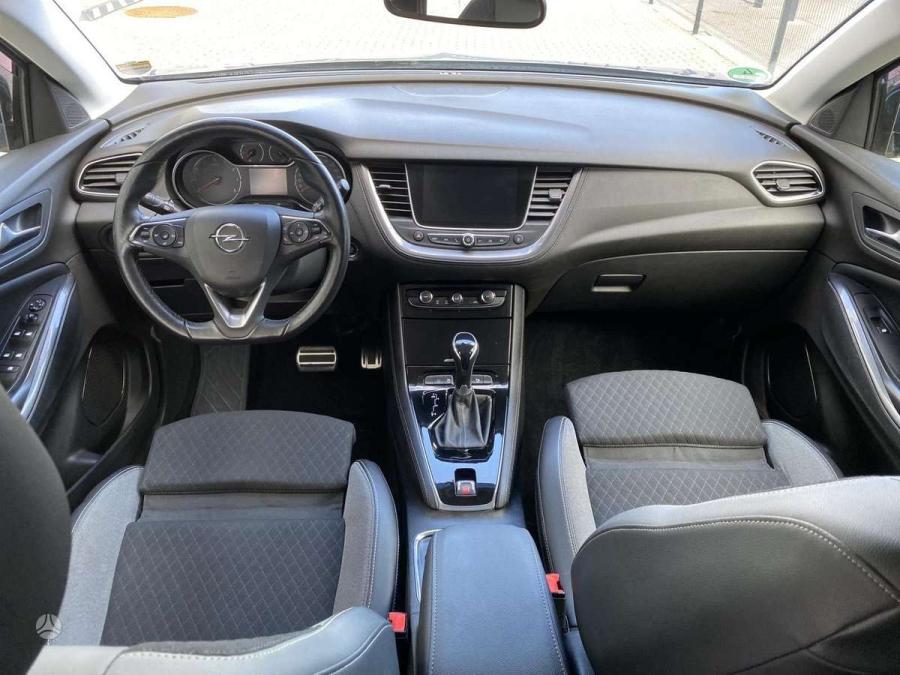 Pelēks Opel Grandland 2019 Viļņa, ar dzinēja tilpumu 1.50 L un nobraukumu 165 tūkst. km par 12750 €, foto 7 vietnē AUTOMOTO.COM.LV