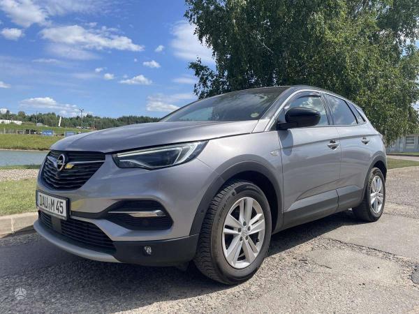 Pelēks Opel Grandland 2019 Viļņa, ar dzinēja tilpumu 1.50 L un nobraukumu 165 tūkst. km par 12150 €, foto 4 vietnē AUTOMOTO.COM.LV