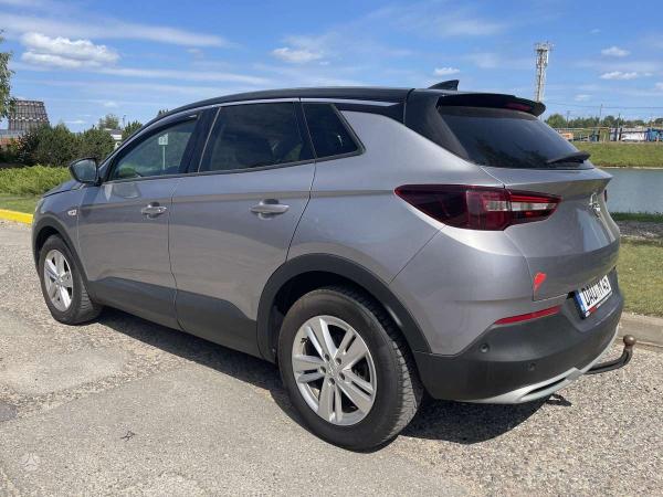 Pelēks Opel Grandland 2019 Viļņa, ar dzinēja tilpumu 1.50 L un nobraukumu 165 tūkst. km par 12150 €, foto 6 vietnē AUTOMOTO.COM.LV