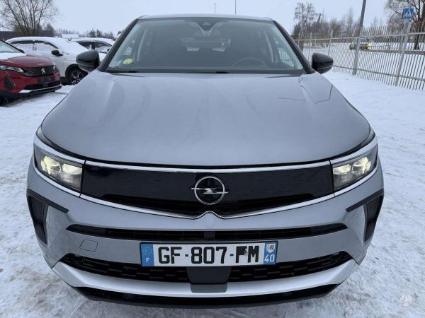 Grey Opel Grandland 2022 in Marijampole, with an engine capacity of 1.50 L and mileage of 161 thousand km for 15119 €, photo 2 on AUTOMOTO.COM.LV