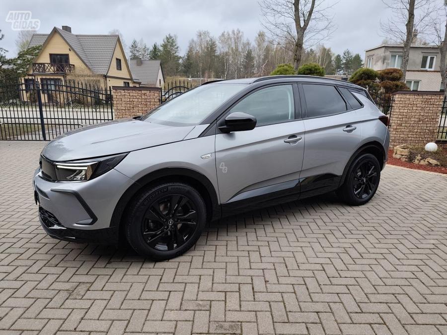 Pelēks Opel Grandland 2022 Kazlų Rūda, ar dzinēja tilpumu 1.20 L un nobraukumu 46 tūkst. km par 15600 €, foto 4 vietnē AUTOMOTO.COM.LV