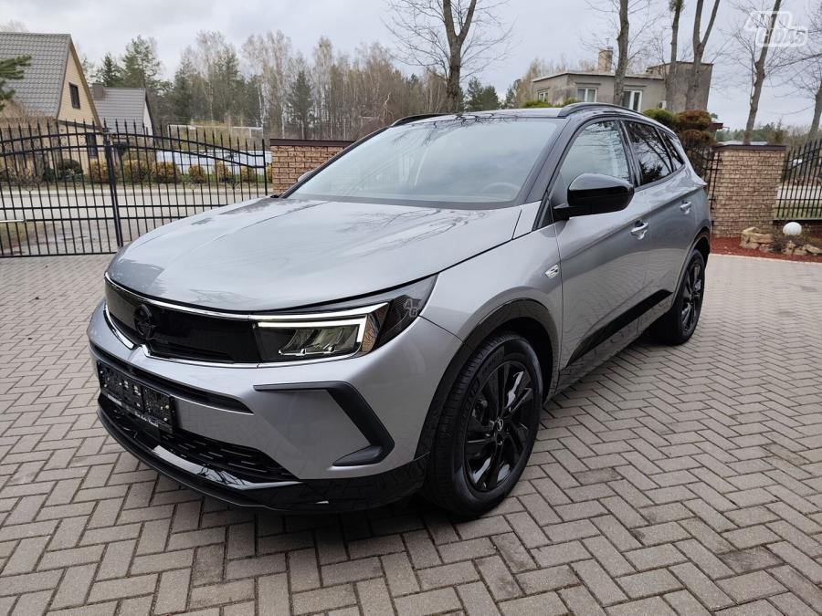 Pelēks Opel Grandland 2022 Kazlų Rūda, ar dzinēja tilpumu 1.20 L un nobraukumu 46 tūkst. km par 15600 €, foto 10 vietnē AUTOMOTO.COM.LV