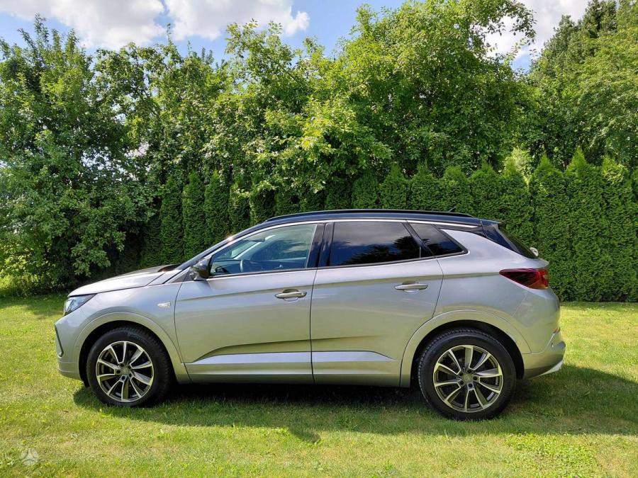 Pelēks Opel Grandland 2022 Vilkaviškis, ar dzinēja tilpumu 1.50 L un nobraukumu 120 tūkst. km par 10300 €, foto 5 vietnē AUTOMOTO.COM.LV