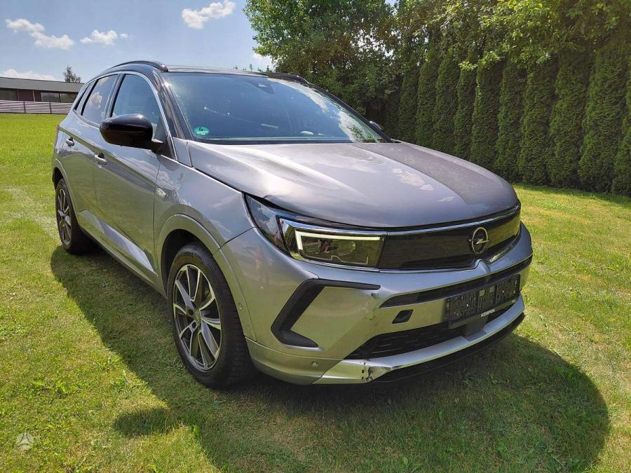 Pelēks Opel Grandland 2022 Vilkaviškis, ar dzinēja tilpumu 1.50 L un nobraukumu 120 tūkst. km par 10300 €, foto 12 vietnē AUTOMOTO.COM.LV